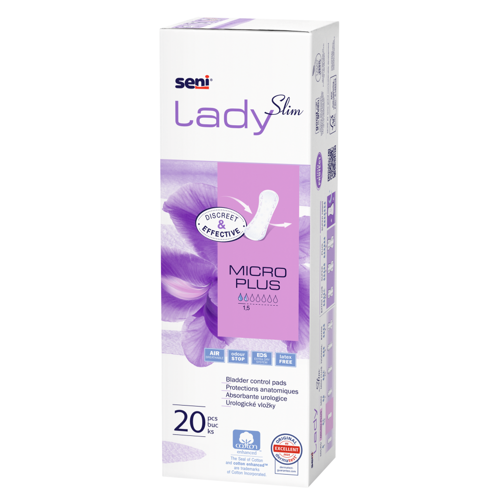Seni Lady Slim Micro Plus - урологични подложки - Seni